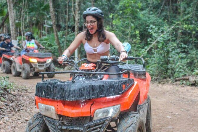 Jungle Adventure Atv , Ziplines And Cenote Swimming - Key Points