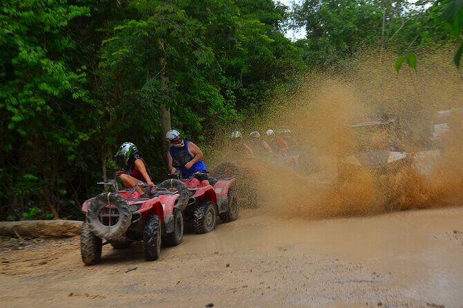 Jungle Adventure from Cancun: ATVs, ziplines, cenote and fun! - Transportation & Duration