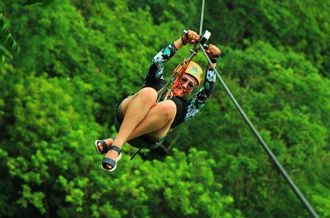 Jungle Adventure with Ziplines and Waterfall with Restaurant - Frequently Asked Questions
