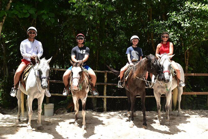 Jungle Triple Adventure Horseback, Ziplines and Cenote - FAQ