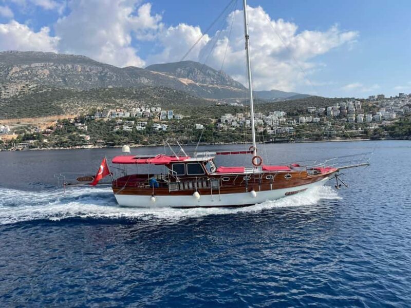 Kalkan: Full-Day Shared Gulet Boat Cruise with Lunch - The Stops and What They Offer