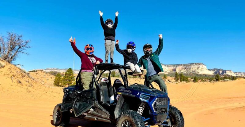 Kanab: Peek-a-Boo Slot Canyon ATV Self-Driven Guided Tour - Reaching Peek-a-Boo Slot Canyon