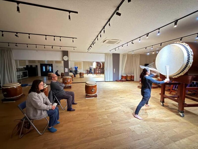 Kanazawa: Taiko Drum Workshop Tour with Sake Brewery Meal - Key Points