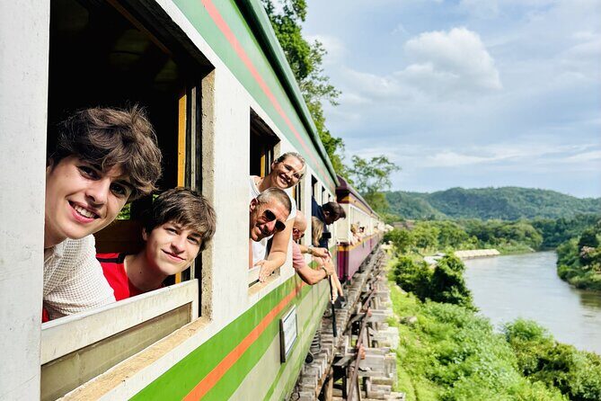 Kanchanaburi Erawan Waterfall and Death Railway Full Day Tour - Key Points