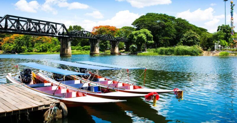 Kanchanaburi: Erawan Waterfall & Train Full-Day Tour - Key Points