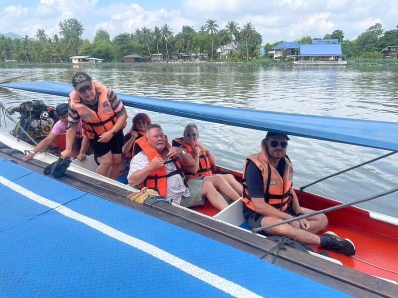 Kanchanaburi: Private Khao Poon Boat Trip, Skywalk & Café. - About This Experience