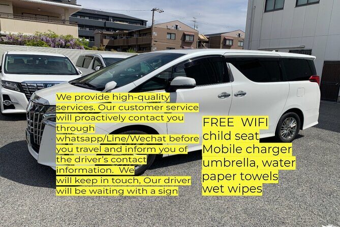 Kansai/KIX Airport to or from Osaka/Kyoto Private Transfer - What to Expect on Your Transfer Journey