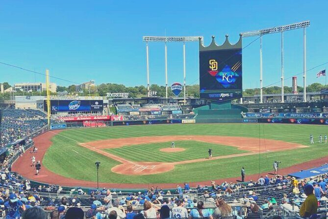 Kansas City Royals Baseball Game Ticket at Kauffman Stadium - Discovering Kauffman Stadium: A Majestic Baseball Venue