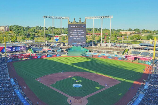 Kansas City Royals Baseball Game Ticket at Kauffman Stadium - The Food and Drink Scene