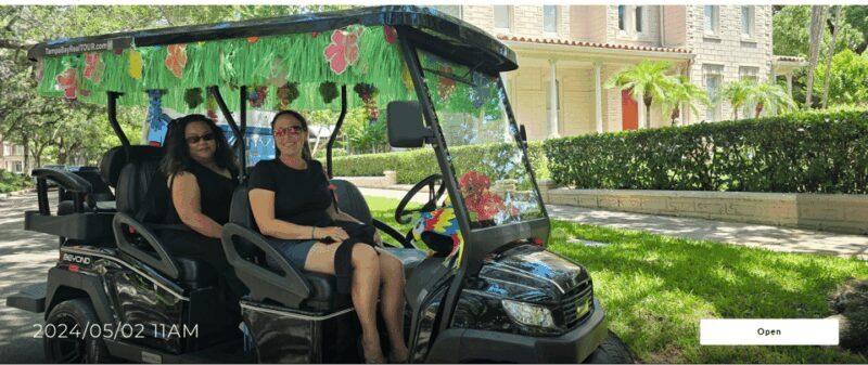 Karaoke Golf Cart City Tour  Tampa! - Itinerary and Highlights