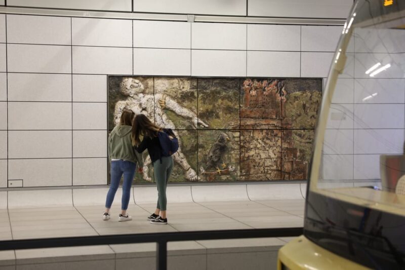 Karlsruhe Genesis - underground art by Markus Lüpertz - Key Points