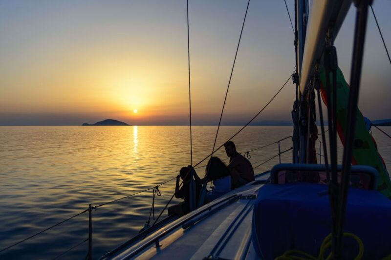 Kassandra: Private Sunset Sailing Cruise with Wine & Fruit - Key Points