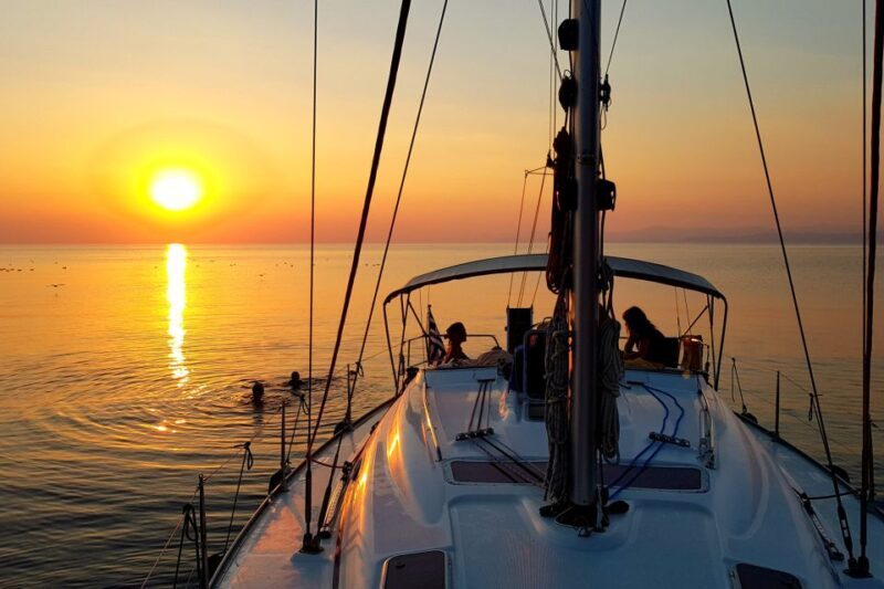 Kassandra: Private Sunset Sailing Cruise with Wine & Fruit - The Experience in Detail: What to Expect