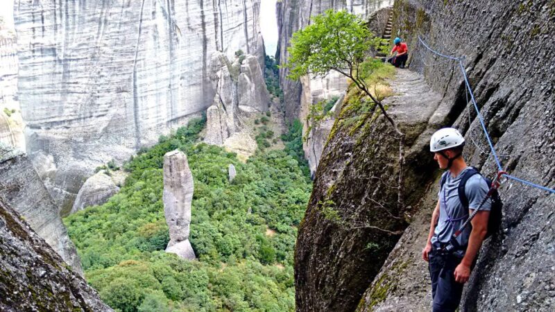 Kastraki: Meteora Via Cordata Hiking Tour to the Great Saint - The Balance of Challenge and Reward