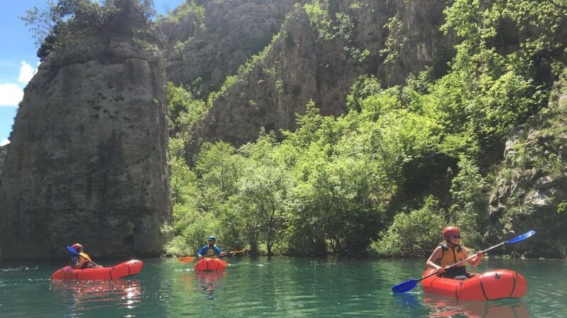 Katel egarski: Zrmanja River Packrafting - The Scenic and Adventure Aspects