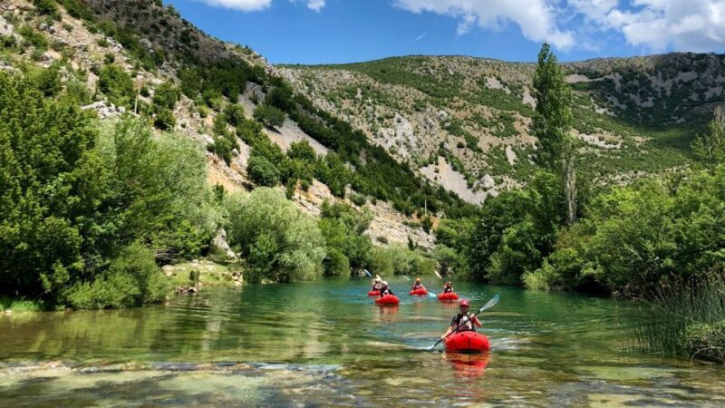 Katel egarski: Zrmanja River Packrafting - What You Might Not Love