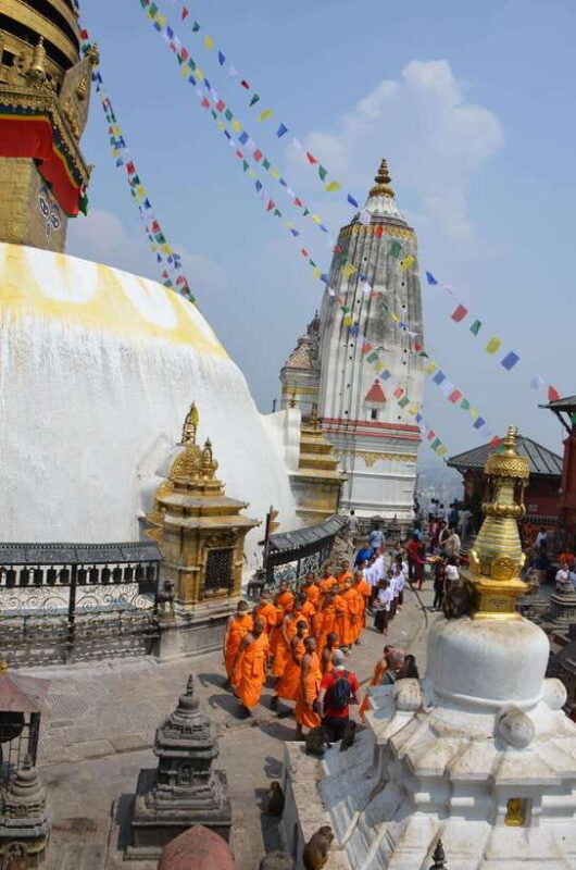 Kathmandu City Tour by private Car. - Swayambhunath: The Monkey Temple with Panoramic Views