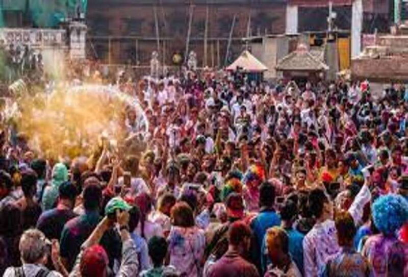 Kathmandu Durbar Square | Holi Festival Celebration 2 March - Kathmandu Durbar Square | Holi Festival Celebration 2 March