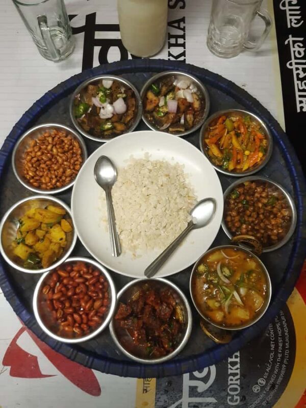 Kathmandu: Full-Day Food Tour with Breakfast & Lunch - A Serene Stop at Swyambhunath Stupa