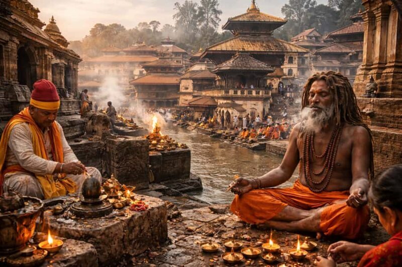 Kathmandu: Pashupatinath Temple Hindu Life Cycle Tour - Exploring the Pashupatinath Temple Hindu Life Cycle Tour