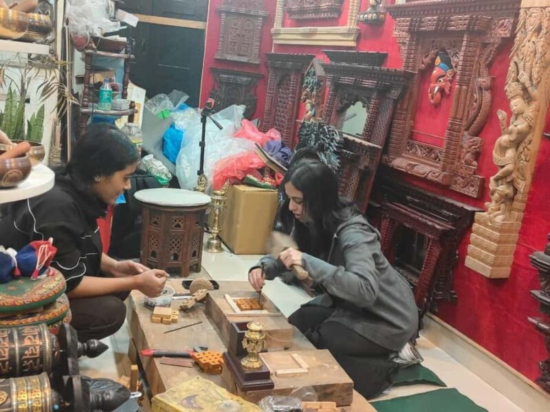 Kathmandu Wood Carving Express Workshop with Hotel Pickup - Key Points
