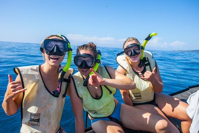 Kauai's Ultimate South Island Zodiac Boat Snorkel Adventure - Key Points