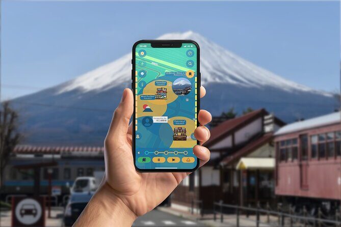 Kawaguchiko Kaleidoscope GPS App Walking Tour Mobile Game - Key Points