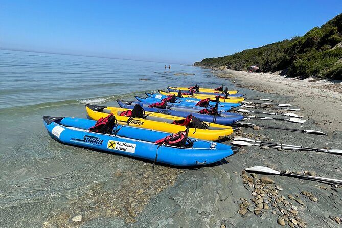 Kayak in Cape of Rodon,Tirana Albania Tour (ARG) - Key Points