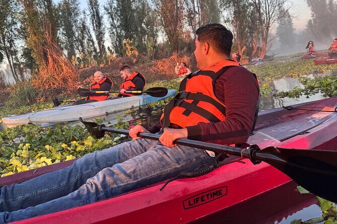 Kayak one more Sunrise Adventure in Xochimilco - The Guide and Cultural Narratives