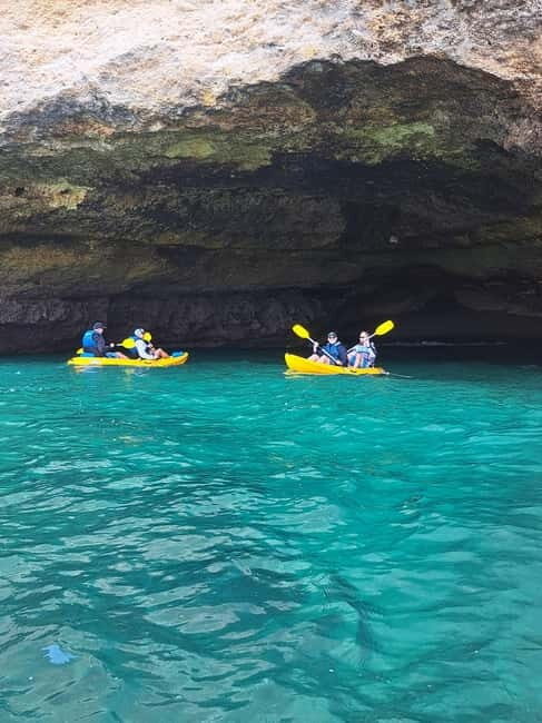 Kayak Private Tour Unexplored Caves + Benagil Cave - The Sum Up