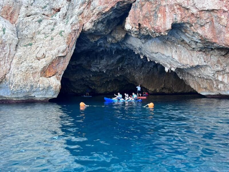 kayak route in granadella javea cave llop marí,cala en caló - Authentic Feedback From Participants