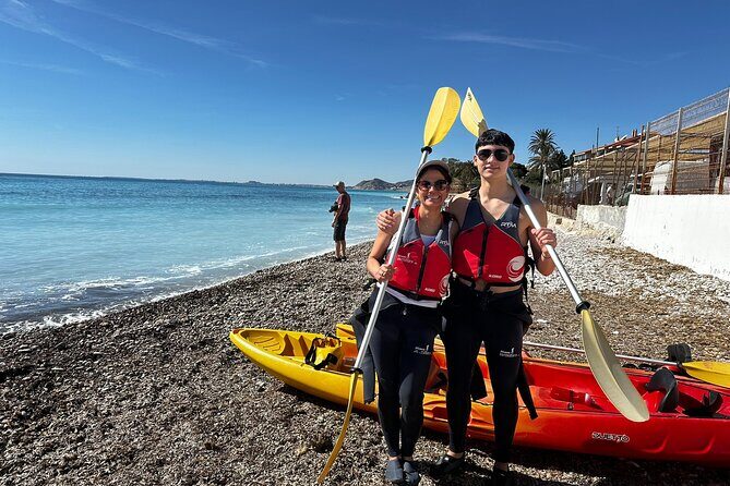 Kayak routes through the Coves of Villajoyosa - A Detailed Look at the Experience
