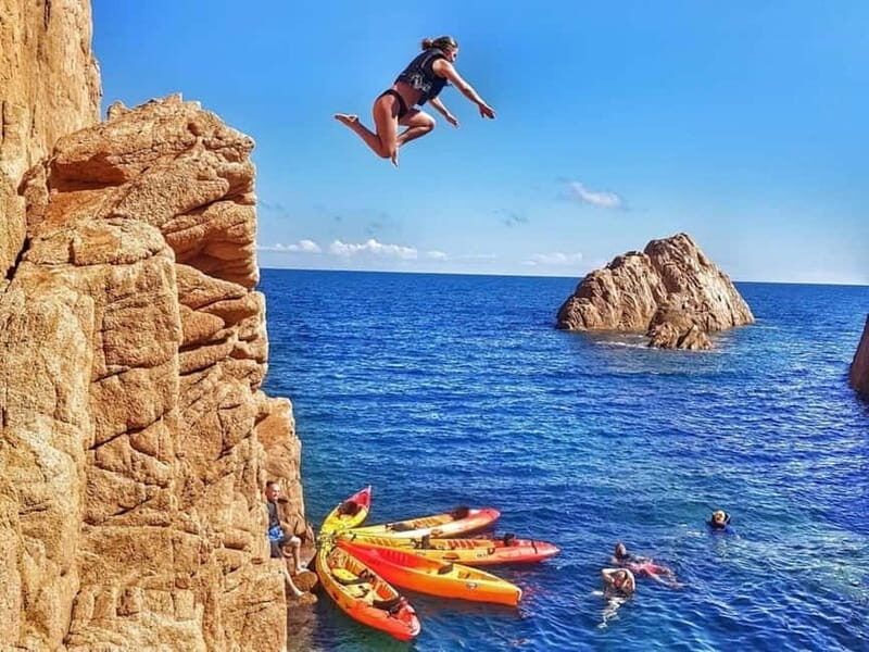 Kayak & Snorkel Adventure  Coves of Sitges + Transport - The Sum Up