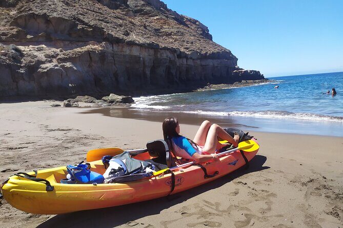 Kayak & Snorkeling Tour in Caves in Mogan - Key Points
