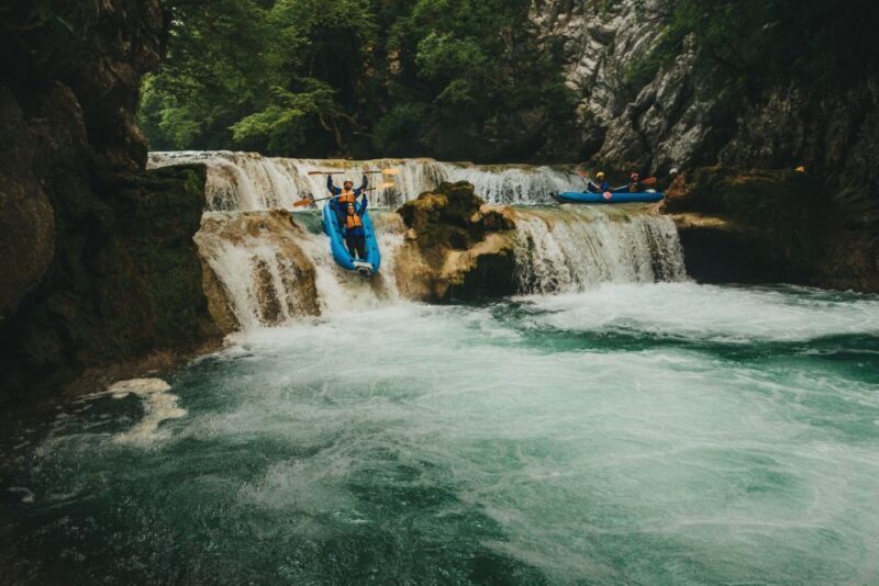 Kayaking Mreznica Waterfalls in Natural Monument - Key Points