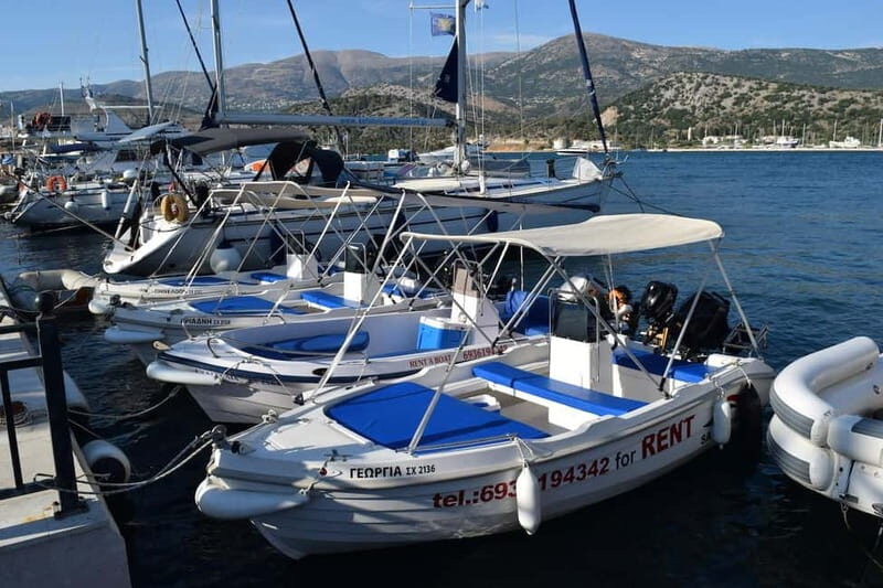 Kefalonia: Boat Rental (30HP Motorboat)-No License Required - An Authentic Kefalonia Sea Adventure