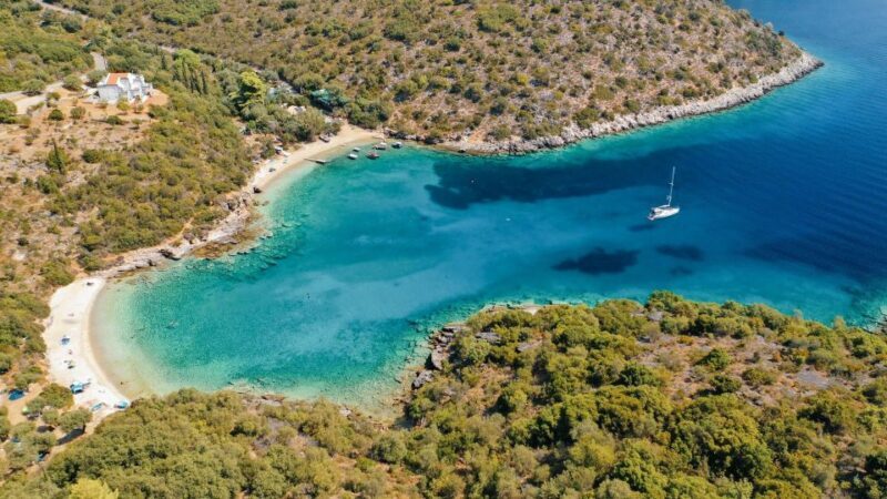 Kefalonia: Ithaca Cruise from Poros Port with Swim Stops - Key Points