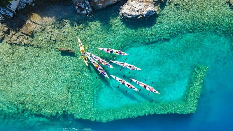 Kekova Guided Sea Kayaking Tour - Kayaking Over the Sunken City