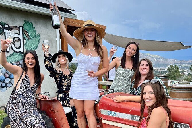 Kelowna Bachelorette Wine Tour Full Day Guided With 5 Wineries - The Itinerary in Detail
