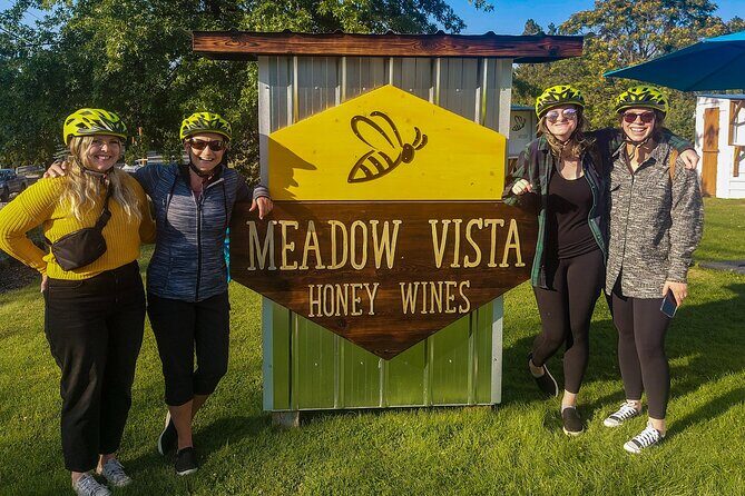 Kelowna E-Bike Bee Tour, Tastings, Organic Lunch & Audio Guide - Introducing Meadow Vista Honey Wines