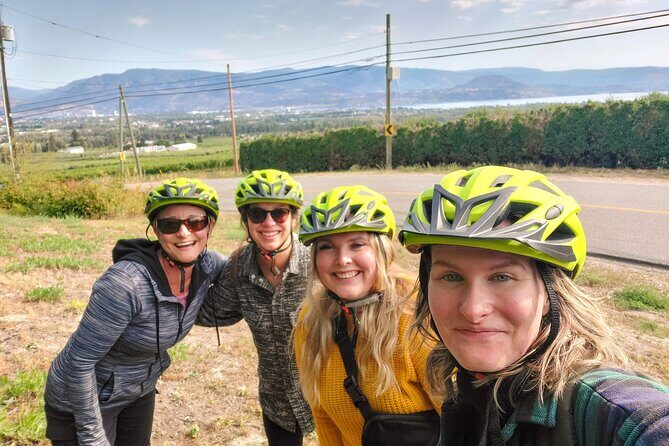 Kelowna Guided E-Bike Wine Tour with Tastings and Okanagan Lunch - Key Points