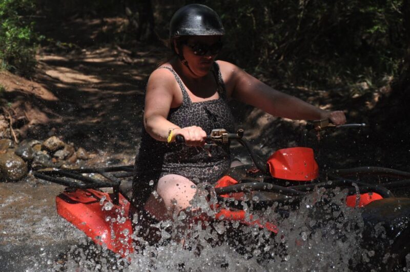 Kemer: Forest, Mud, and Streams Quad Safari Tour with Pickup - What to Expect from the Quad Safari Experience