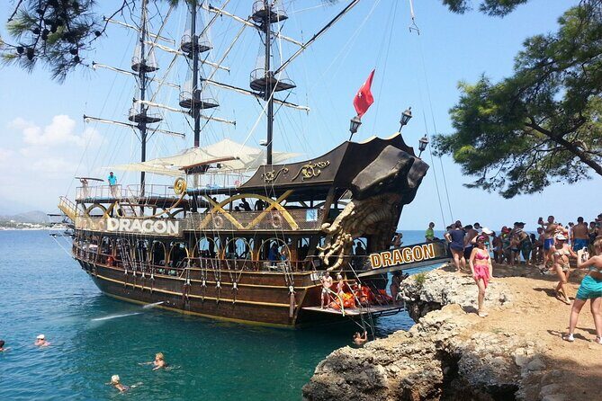 Kemer Full Day Pirate Boat Trip with Lunch and Optional Transfer - An Introduction to the Pirate Boat Experience