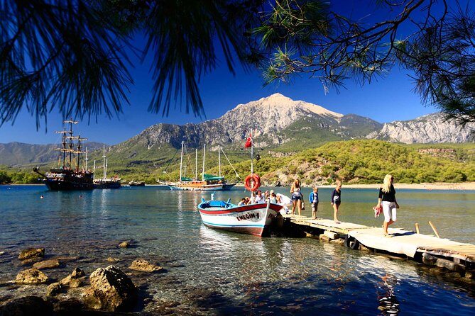 Kemer Pirate Boat Trip - Stop 2: Phaselis Ancient City and Bay