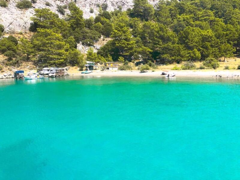 Kemer Porto Genoese-Sazak Bays Boat Trip With Mud Baths - Porto Genoese: A Touch of Maritime History