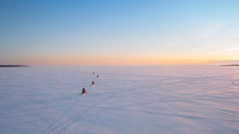 Kemi-Tornio: Ice Fishing Safari with Snowmobiles - The Snowmobile Experience: Speed, Scenery, and Safety