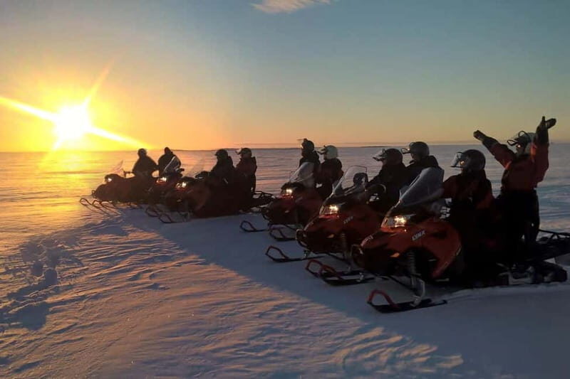 Kemi-Tornio: Sunrise snowmobile safari - Key Points