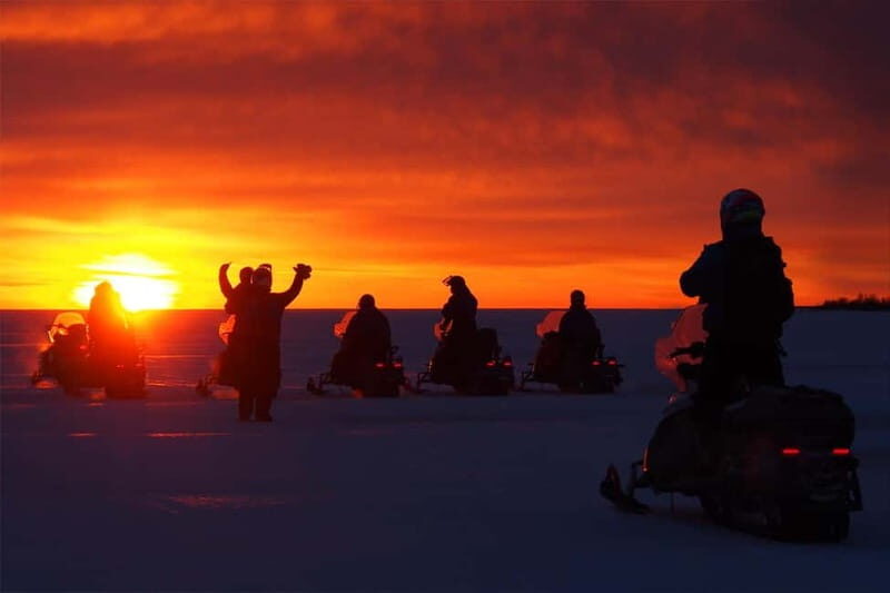 Kemi-Tornio: Sunset Snowmobile Safari - Key Points