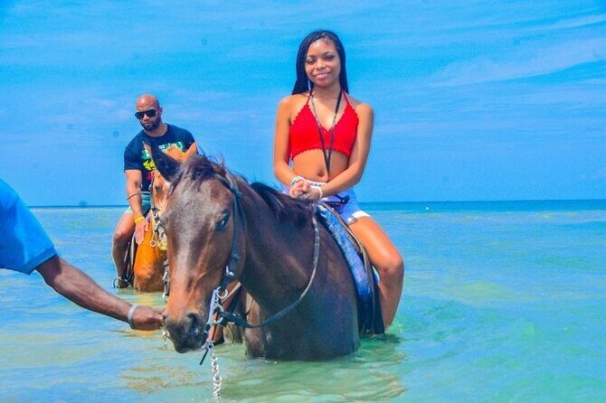 Kennedy's Horseback riding, Blue Hole and Secret Falls from Montego Bay - Authenticity and Guides