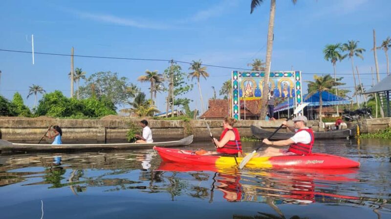 Kerala Backwater Village Kayaking Tour Full Day (Nedumudy) - Key Points